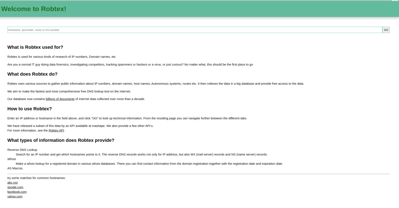 Best Information Gathering Tools