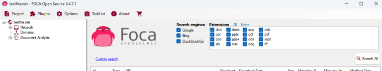How To Use FOCA For Footprinting A Target