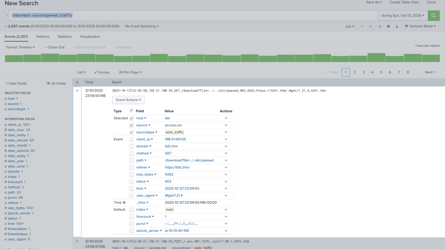 10 Reasons To Celebrate With Splunk: A Joyful TryHackMe Walkthrough